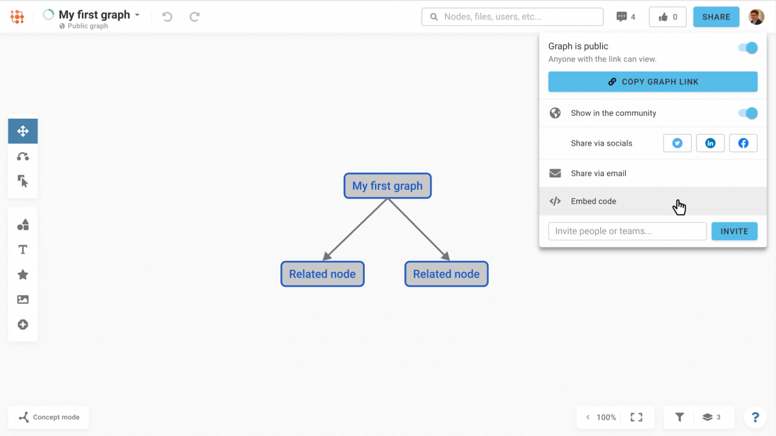 Create Mind Map Template Powerpoint Presentation for Brainstorming